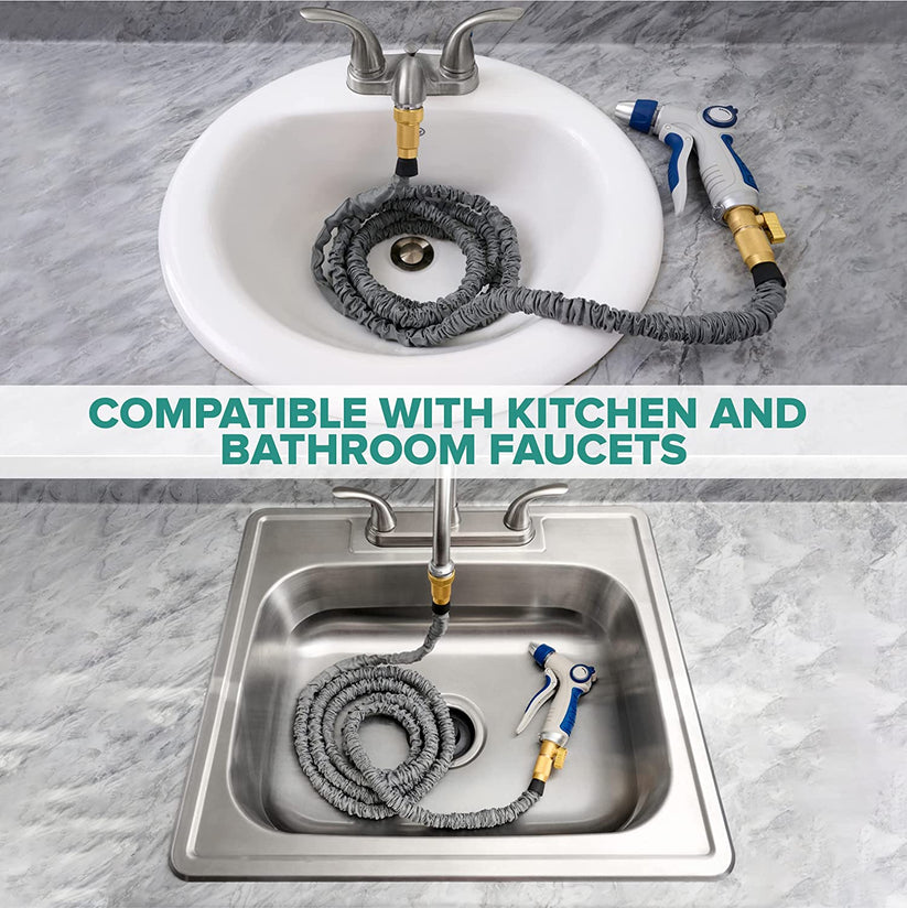 Indoor Watering Hose | Hose That Attaches To Sink | The Watering Vine